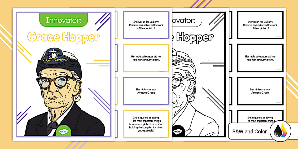Grace Hopper Facts | Resource | Twinkl USA (Teacher-Made)
