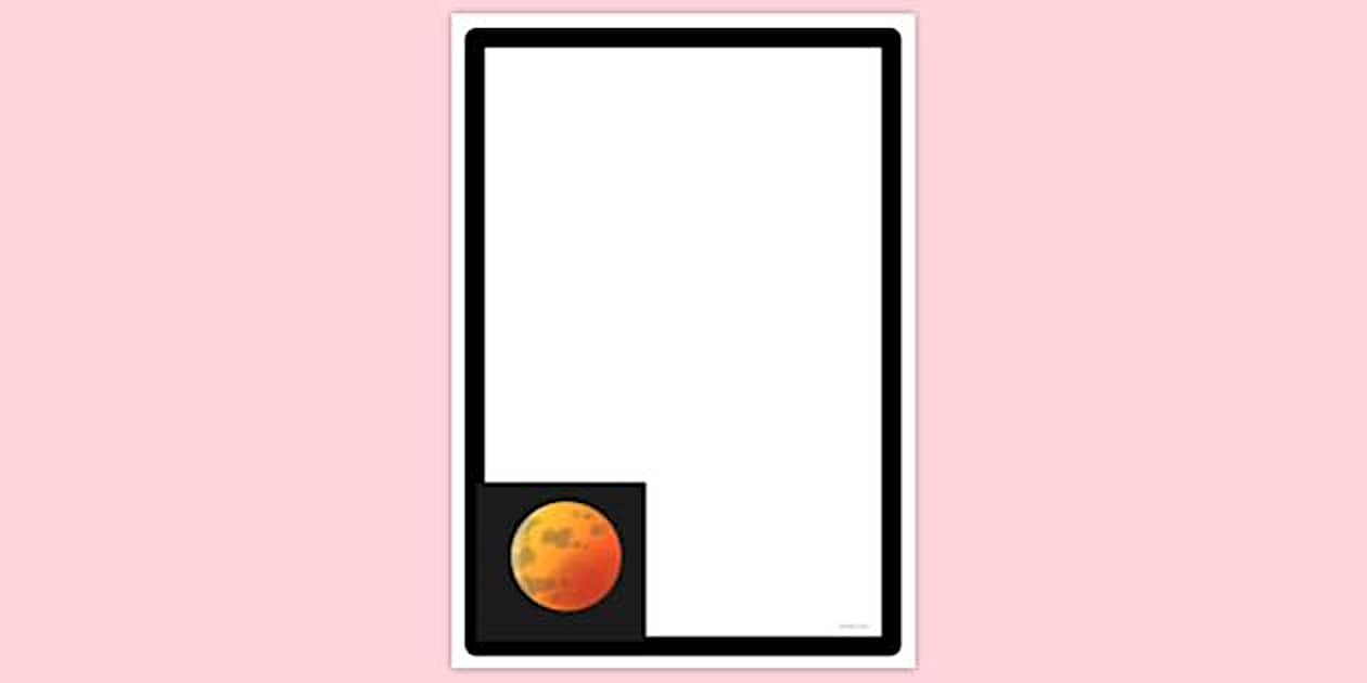 Lunar Eclipse | Page Borders | Twinkl (teacher made)