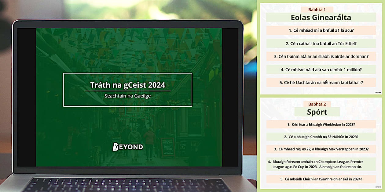 Tráth na gCeist 2024 - Seachtain na Gaeilge (teacher made)