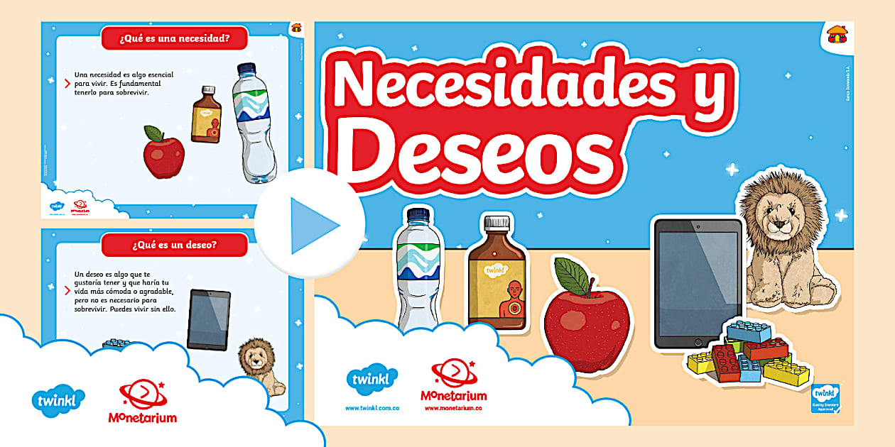 Emociones de niños - Necesidades y deseos - Twinkl Colombia