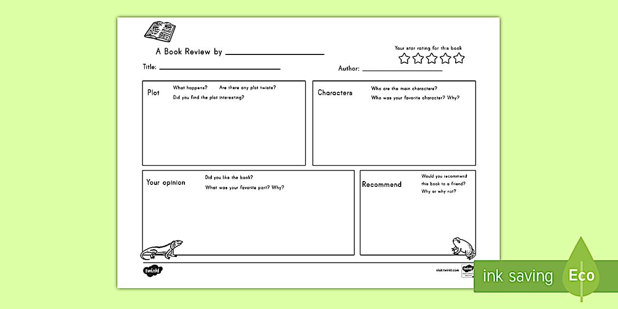 Jungle Themed Book Review