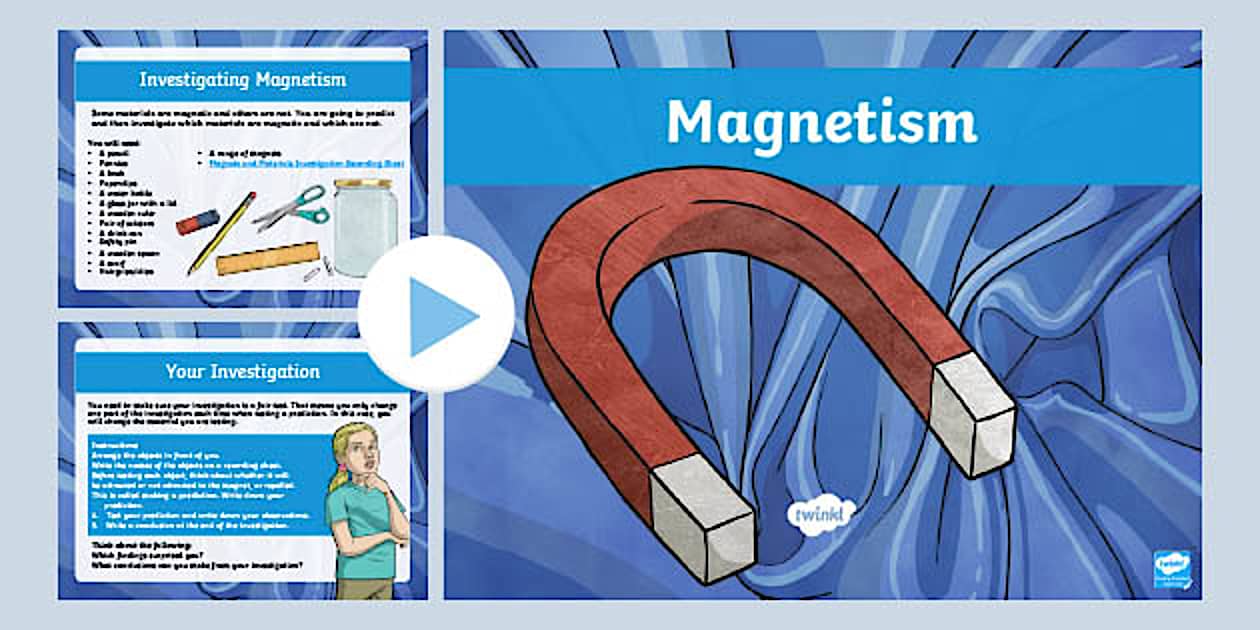 Magnetism PowerPoint | Investigation | South Africa - Twinkl