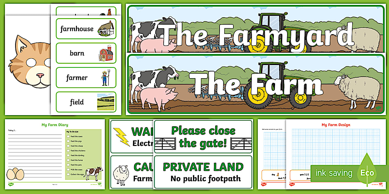 Farm Role Play Pack - ESL Farm Role Play (Teacher-Made)