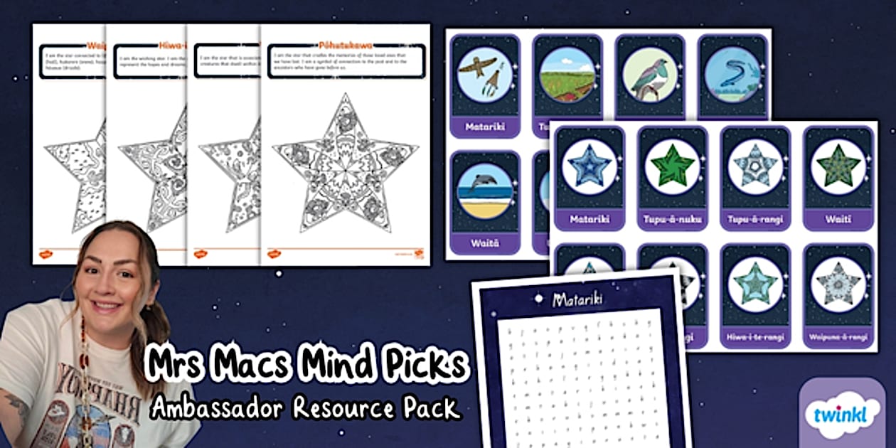 Mrs Mac's Mind Matariki Free Resource Picks (teacher made)