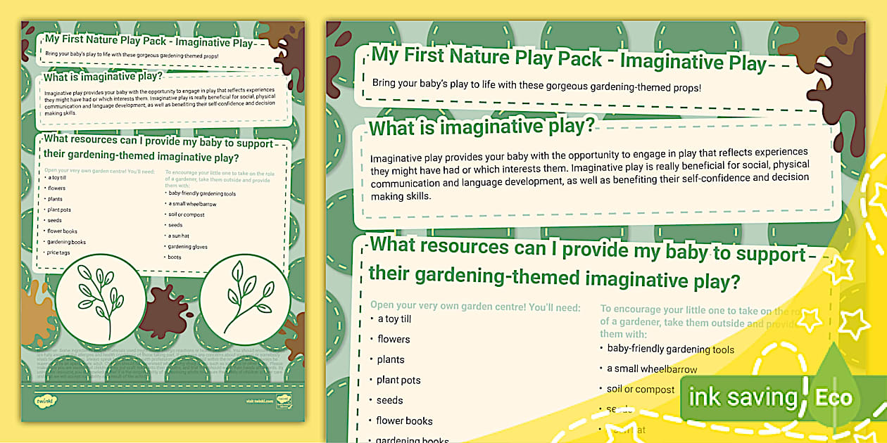 My First Gardening Play Pack - Imaginative Play - Twinkl