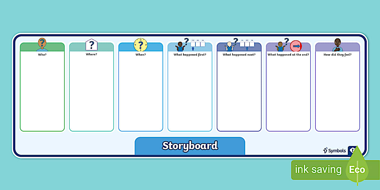 Twinkl Symbols: Storyboard Visual (teacher made) - Twinkl