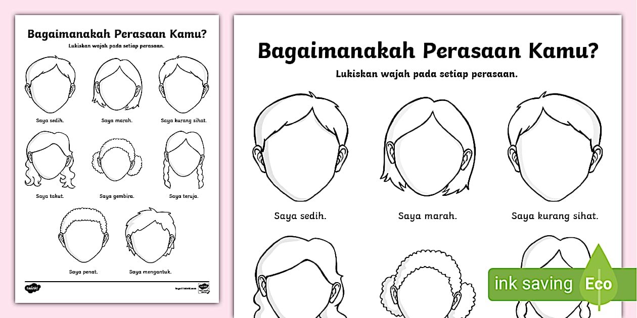 Lembaran Kerja - Bagaimanakah Perasaan Kamu?