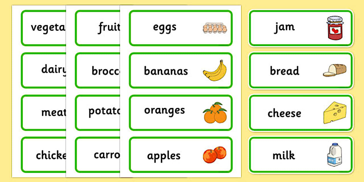Farm Shop Role Play Labels - ESL Farm Role Play - Twinkl