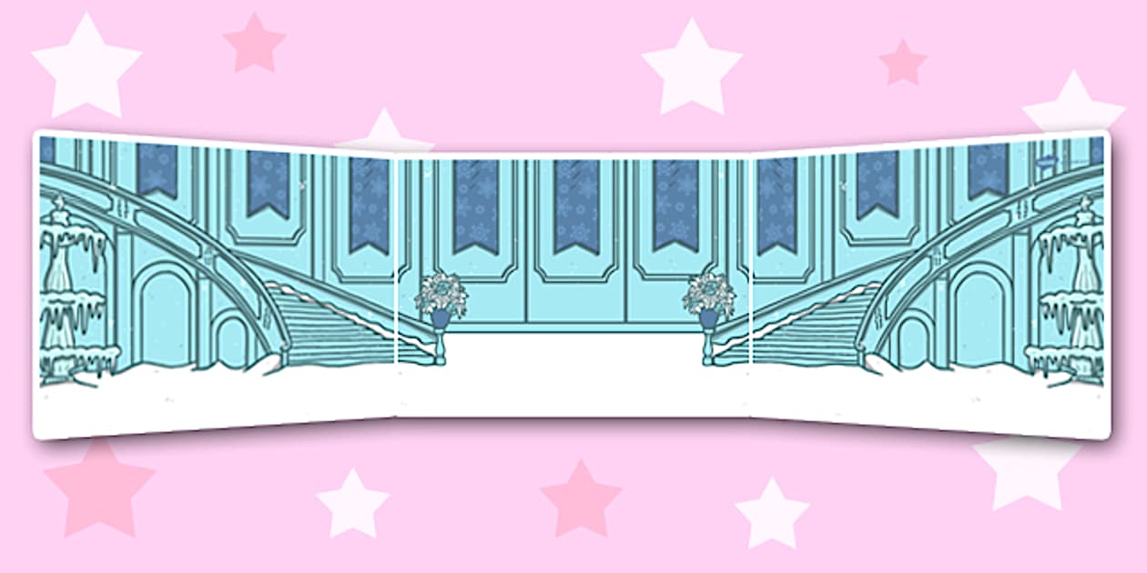 Winter Fairytale Small World Background (teacher made)