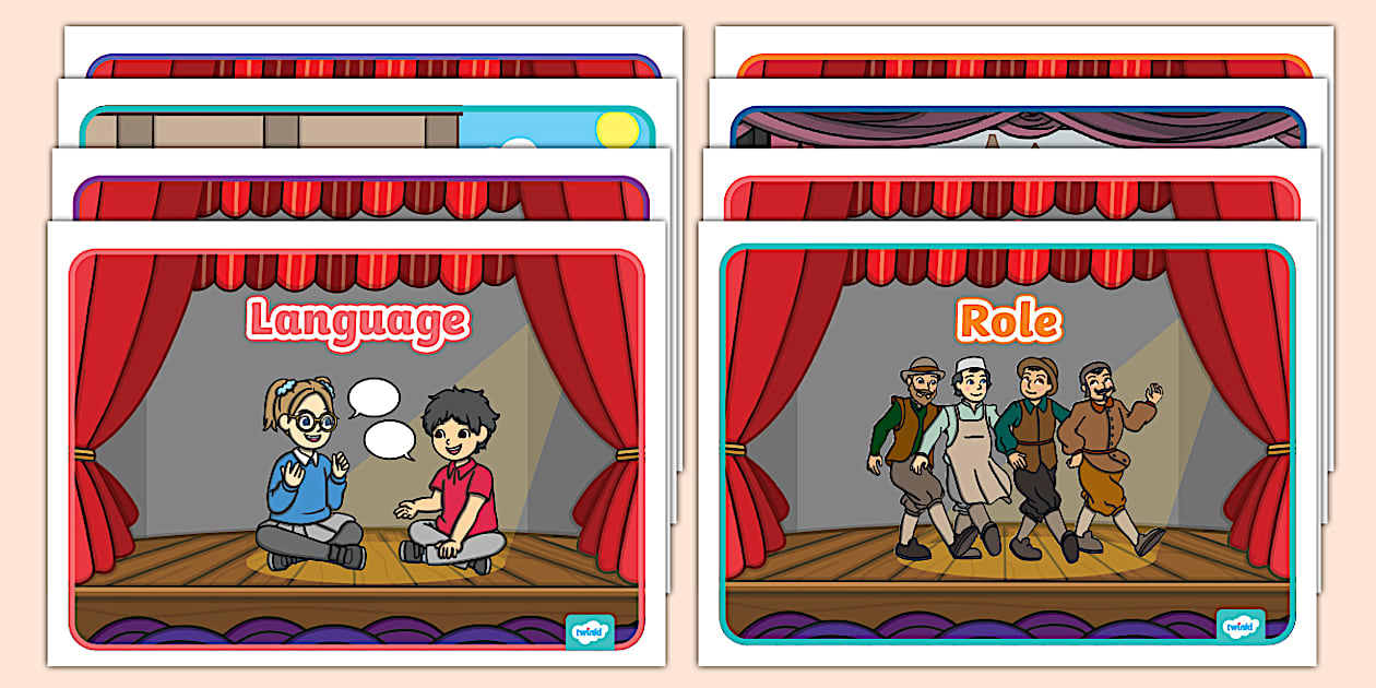 Elements of Drama Display Posters
