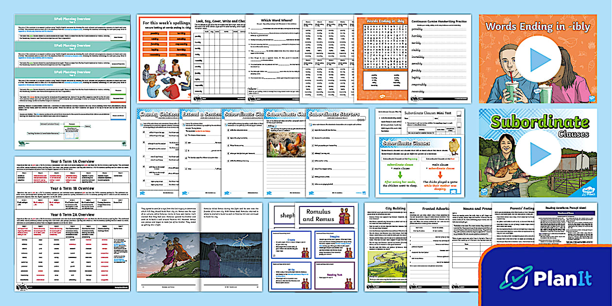 PlanIt KS2 English Taster Pack (teacher made) - Twinkl