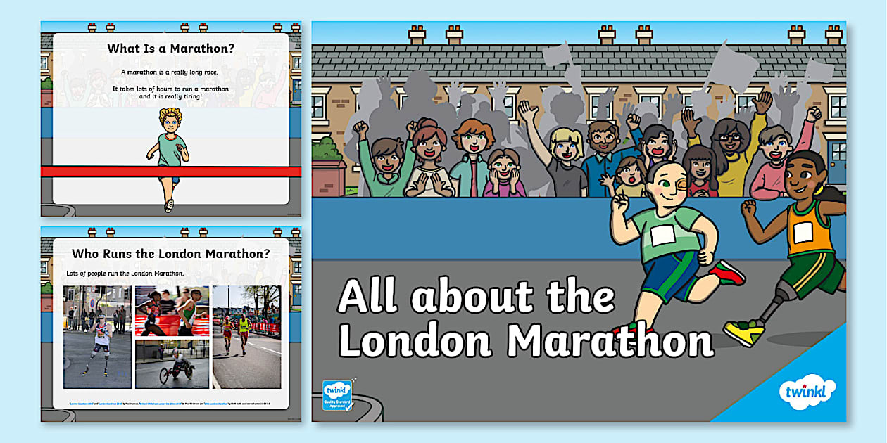 EYFS All about the The London Marathon PowerPoint - Twinkl