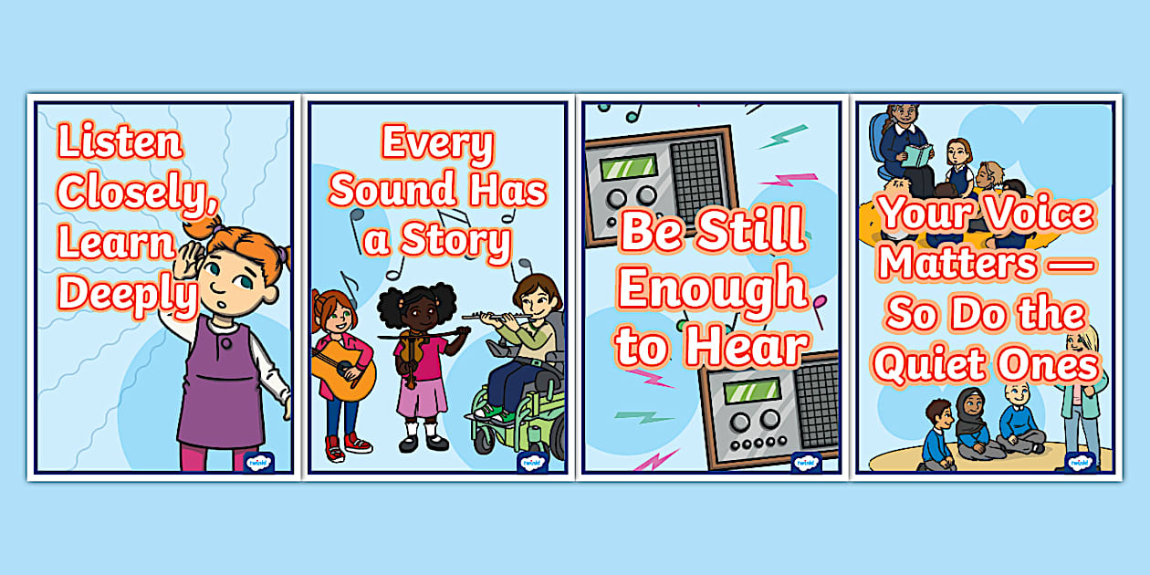 STEM Motivational Posters – Listen to Life!