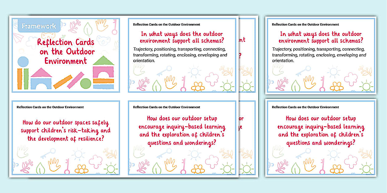 Reflection Cards on the Outdoor Environment