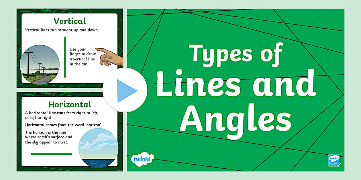 Lines And Angles Powerpoint Lines And Angles Twinkl