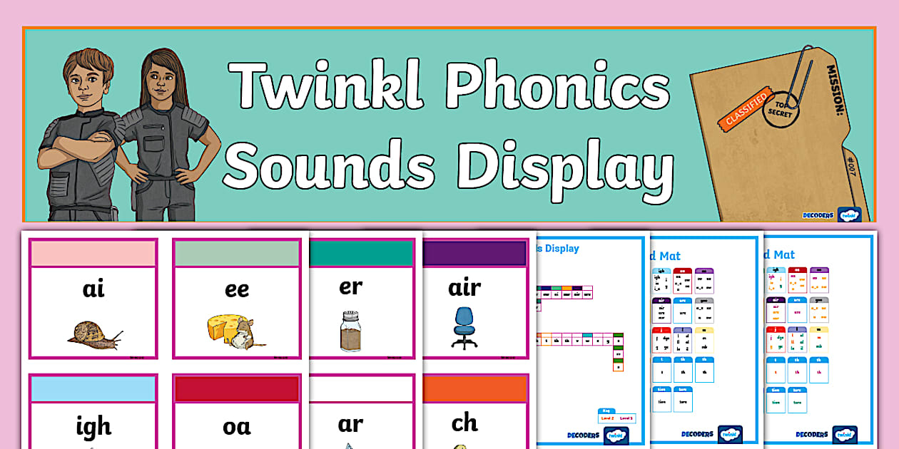 KS2 Decoders Level 3 Growing Sounds Display Pack - Twinkl