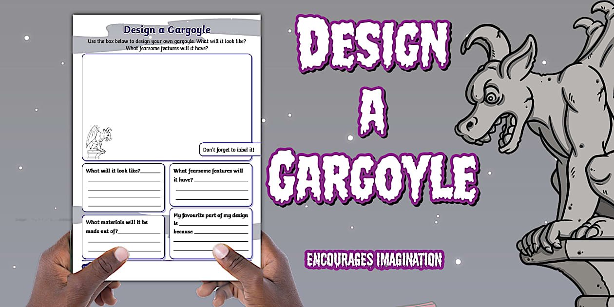 Design a Gargoyle Worksheet