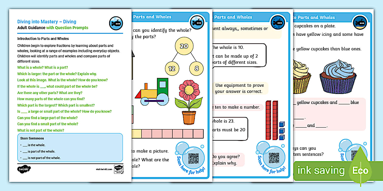 👉 Y2 DiM: Step 1 Introduction to Parts and Whole Cards