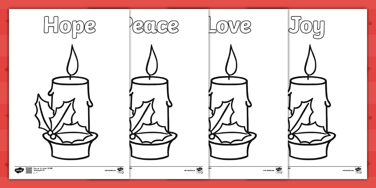 Advent Art Lesson | Advent Colouring - Twinkl