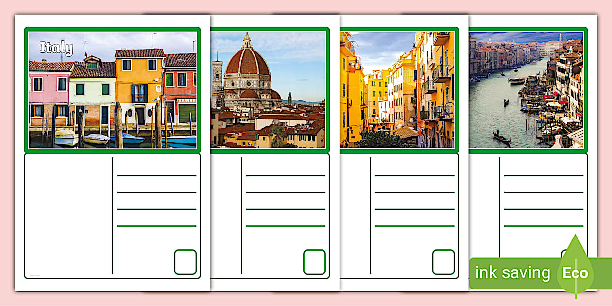 Italy Postcards | Beautiful Postcards Featuring Italy Photos
