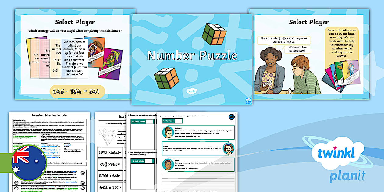 Year 6 Number Mental Calculations Lesson 1 (teacher made)