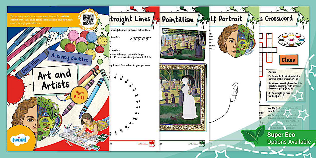 Art and Artists Activity Booklet 9 to 11 years - Twinkl