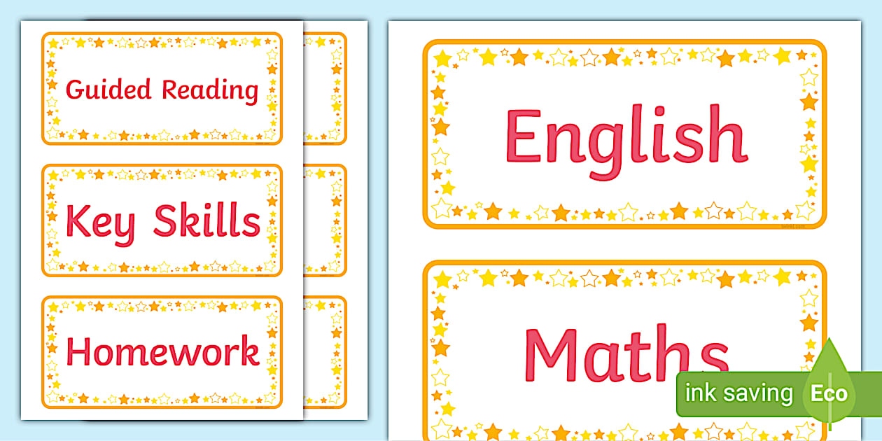 Book Box Labels | Classroom Signs & Labels (teacher made)
