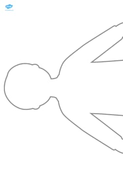 A3 Body Cut Out (teacher made)