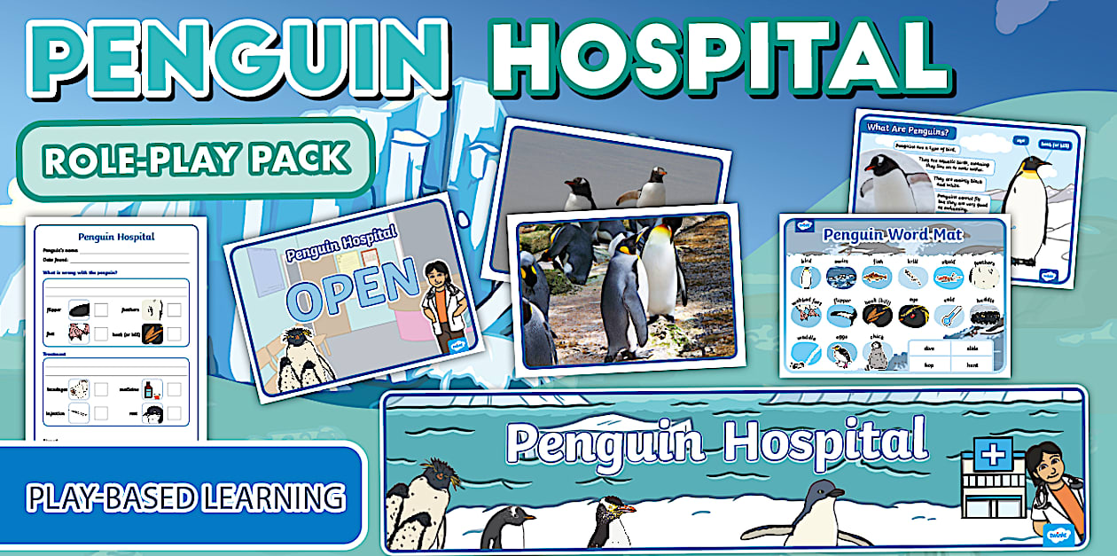 Penguin Hospital Role-Play Resource Pack