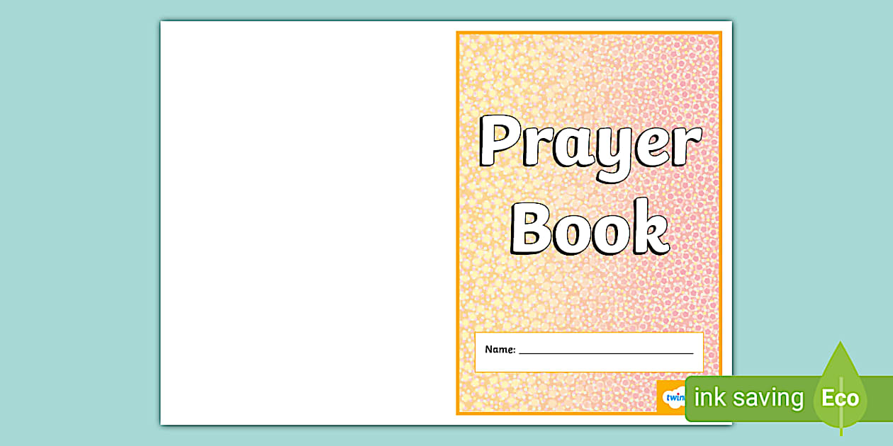 Prayer Book Cover (teacher made) - Twinkl