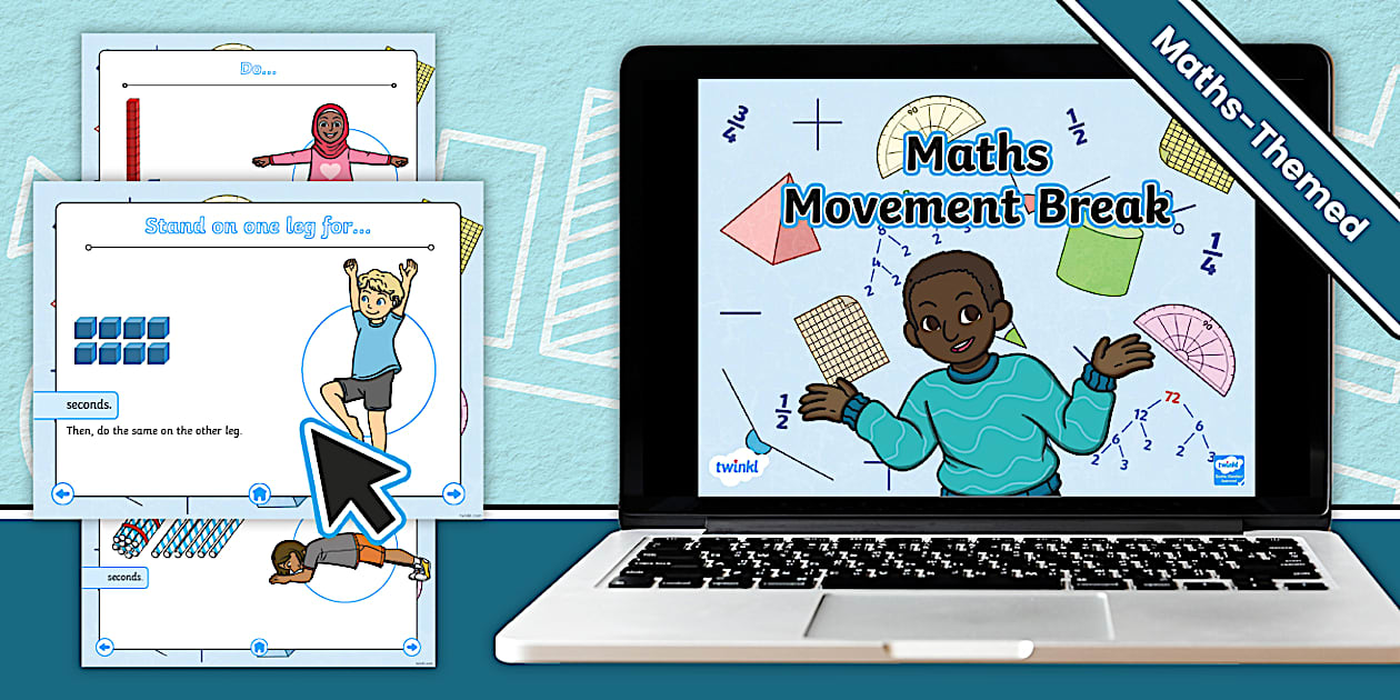 👉 KS1 Maths Movement Break PowerPoint
