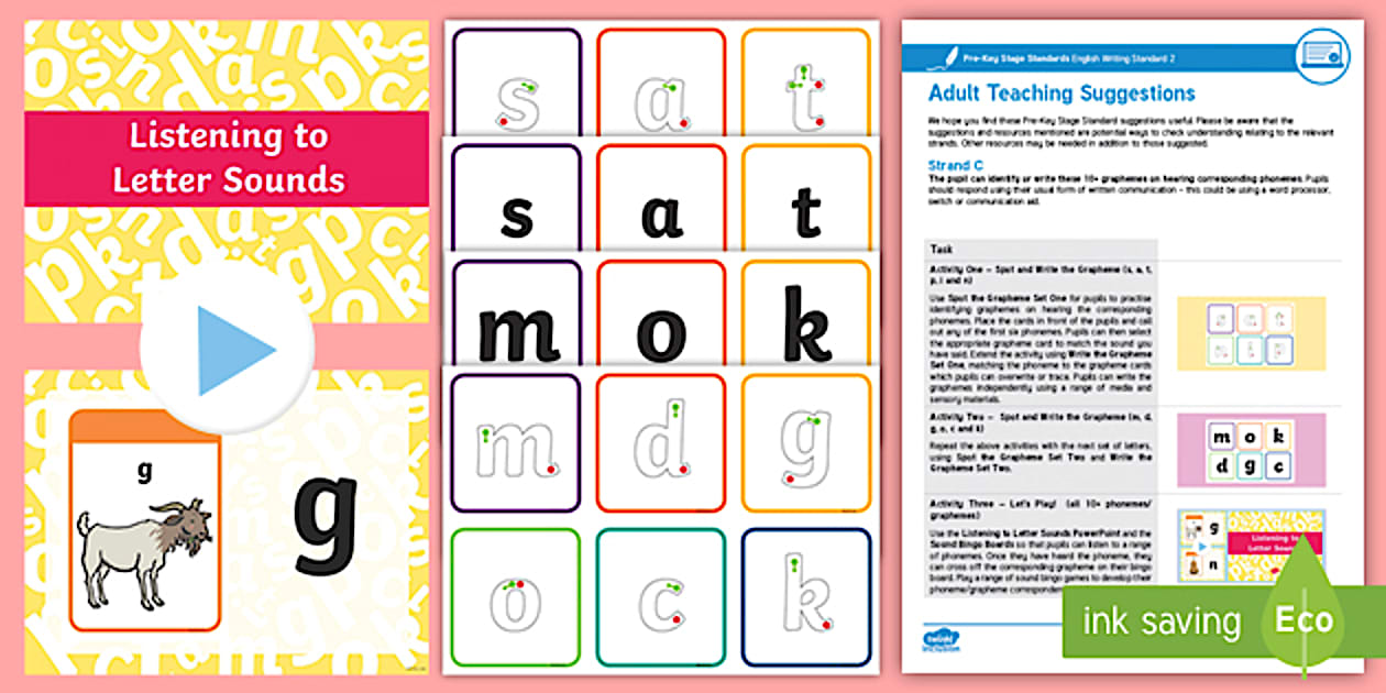 Pre-Key Stage Standards English Writing Standard 2 Strand C Resource Pack
