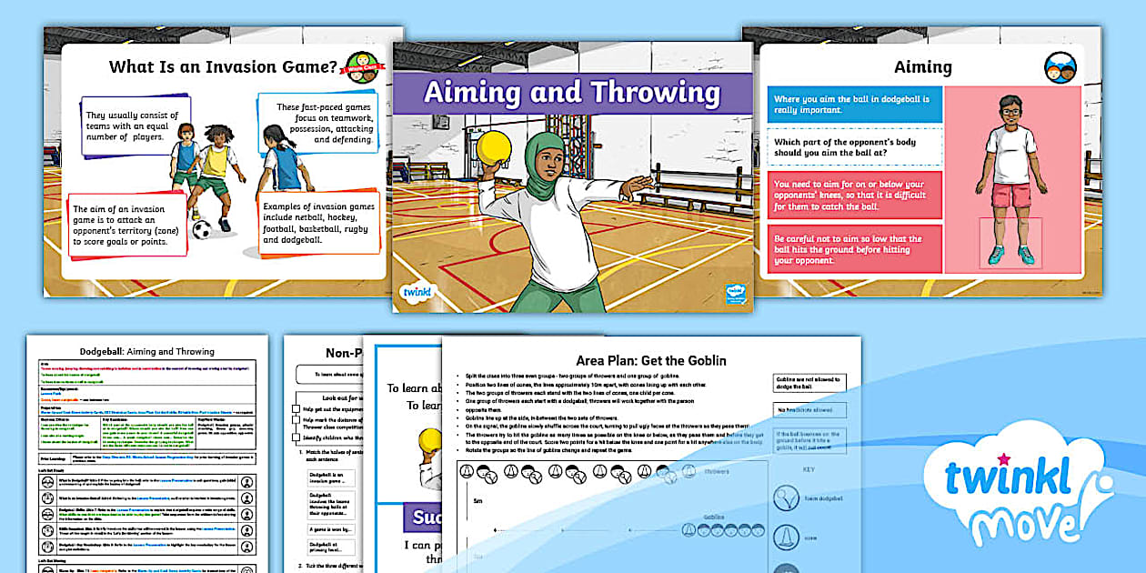 Dodgeball Throwing Lesson | Year 3 | Save time planning