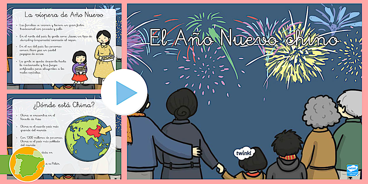 Presentación: Todo sobre el Añio Nuevo chino - Twinkl