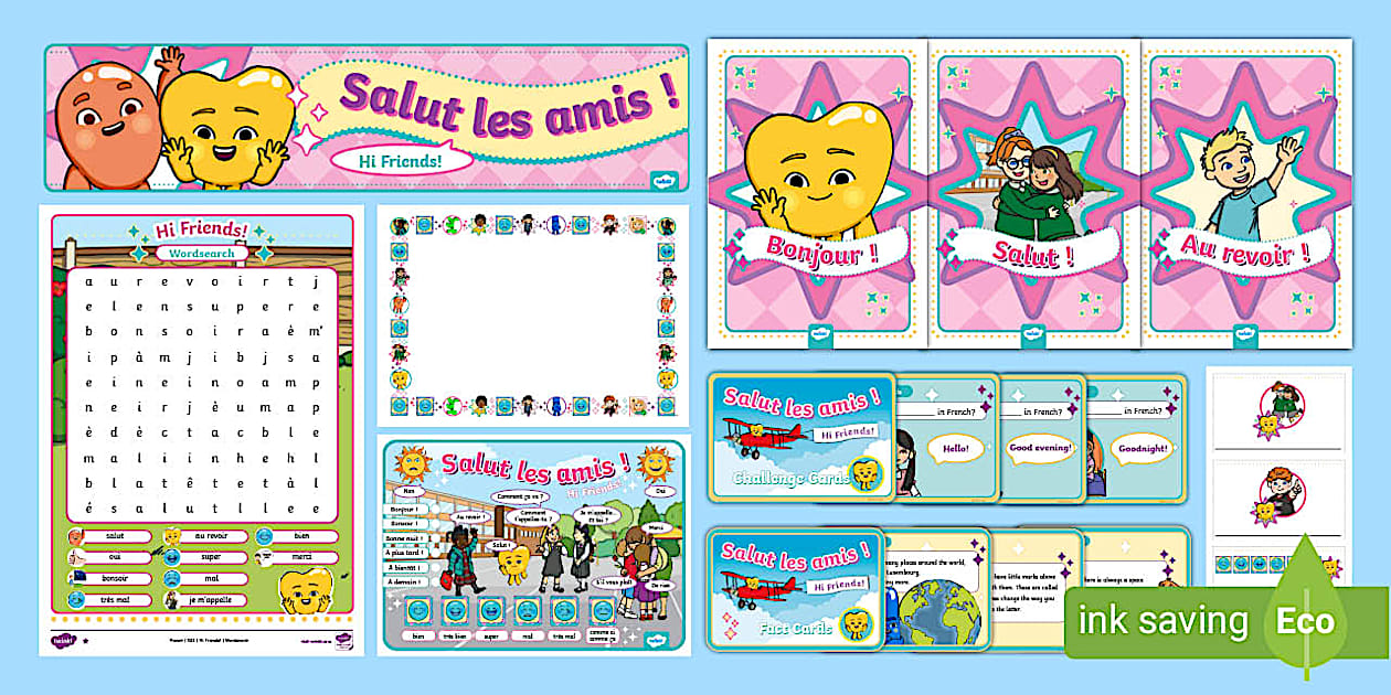 👉 French: Hi Friends! KS1 Additional Resources - Twinkl