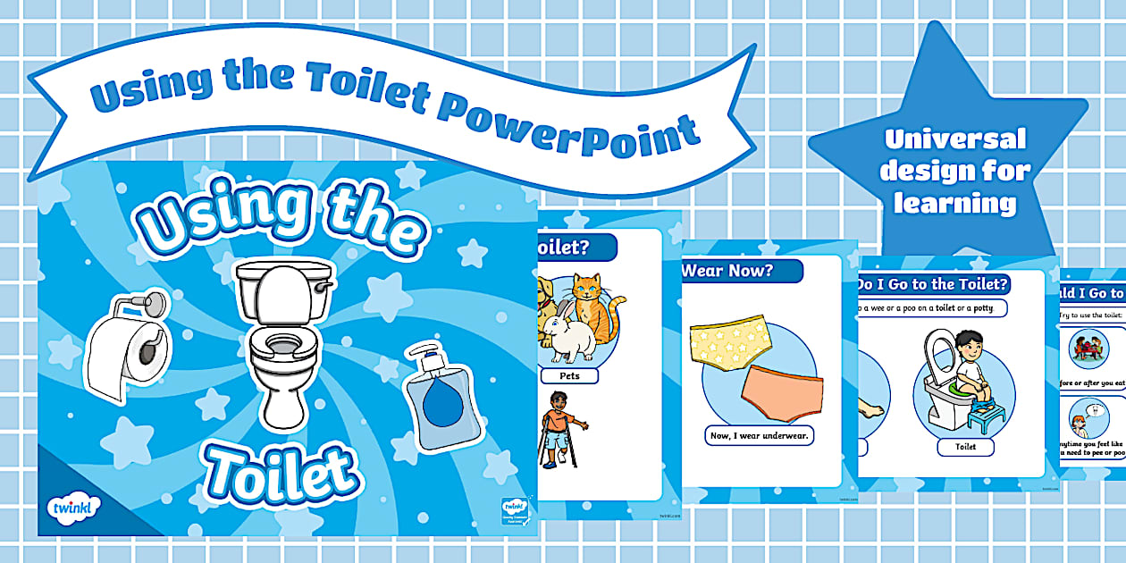 How do I use this Using the Toilet PowerPoint?