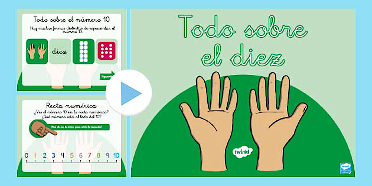 Presentación: Todo sobre el número 10 - Twinkl