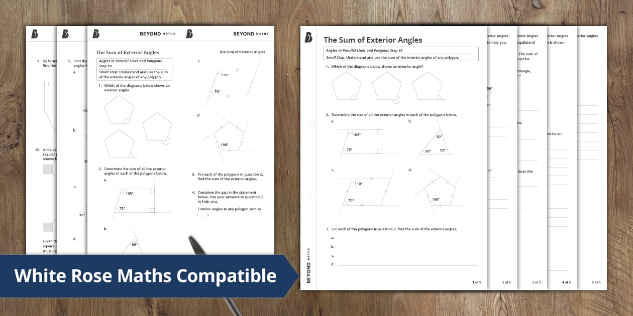👉 The Sum of Exterior Angles - Twinkl