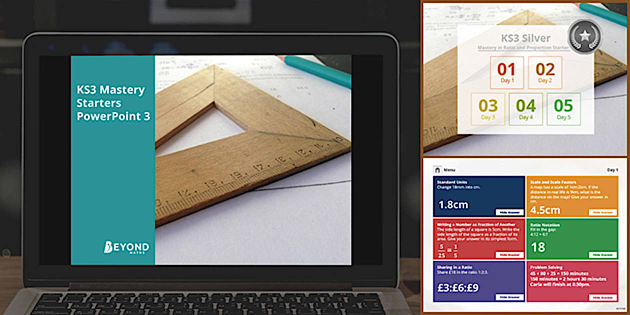 👉 KS3 Maths Mastery | Ratio and Proportion Starter | Beyond