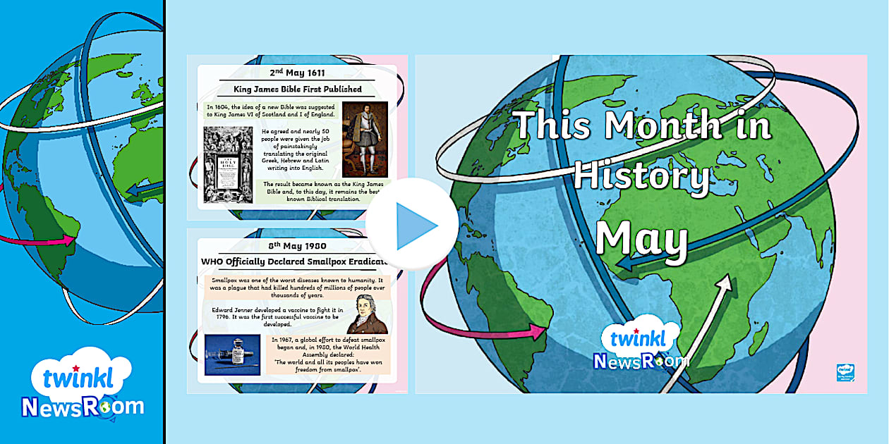 This Month in History: May (teacher made) - Twinkl