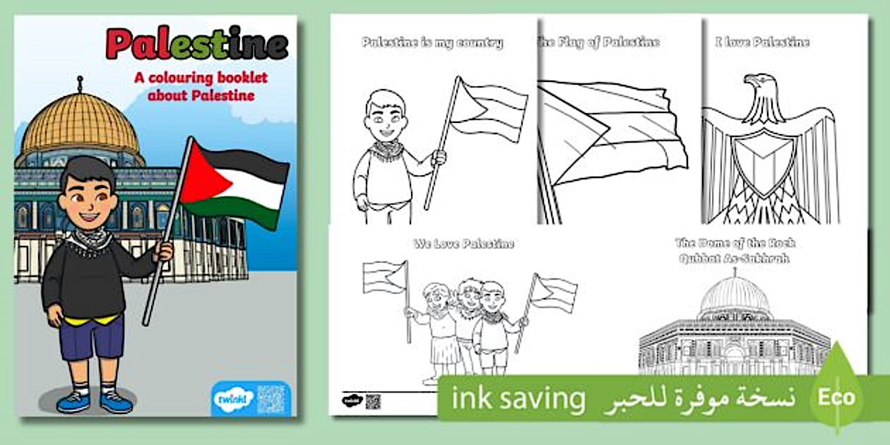 Palestine Colouring Booklet (teacher made) - Twinkl