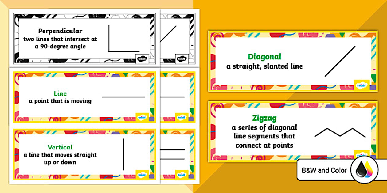 Elements of Art Line Posters | Art and Design | Twinkl USA