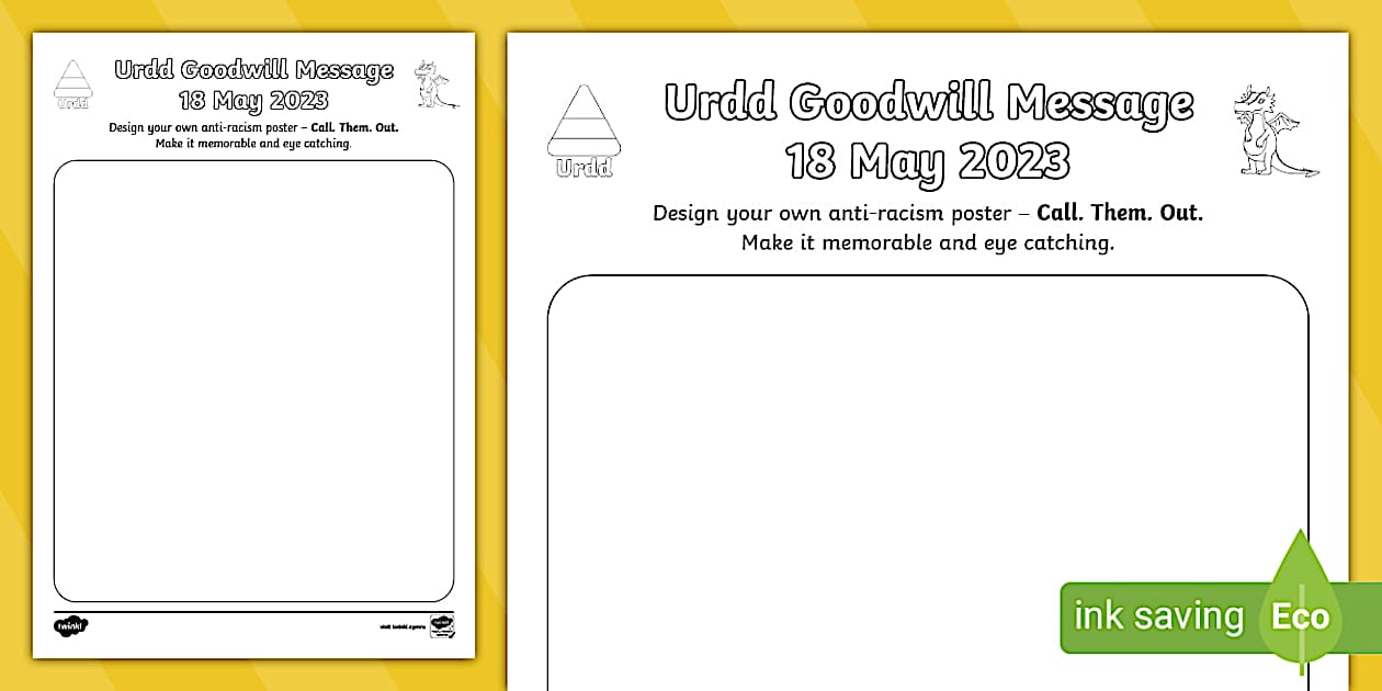 Create Your Own Anti-racism Poster Activity (Teacher-Made)