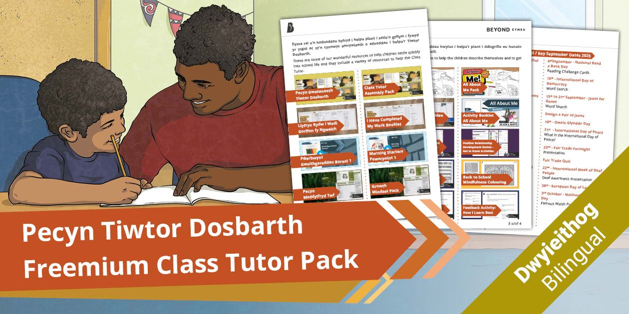 Pecyn Tiwtor Dosbarth Freemium Class Tutor Pack