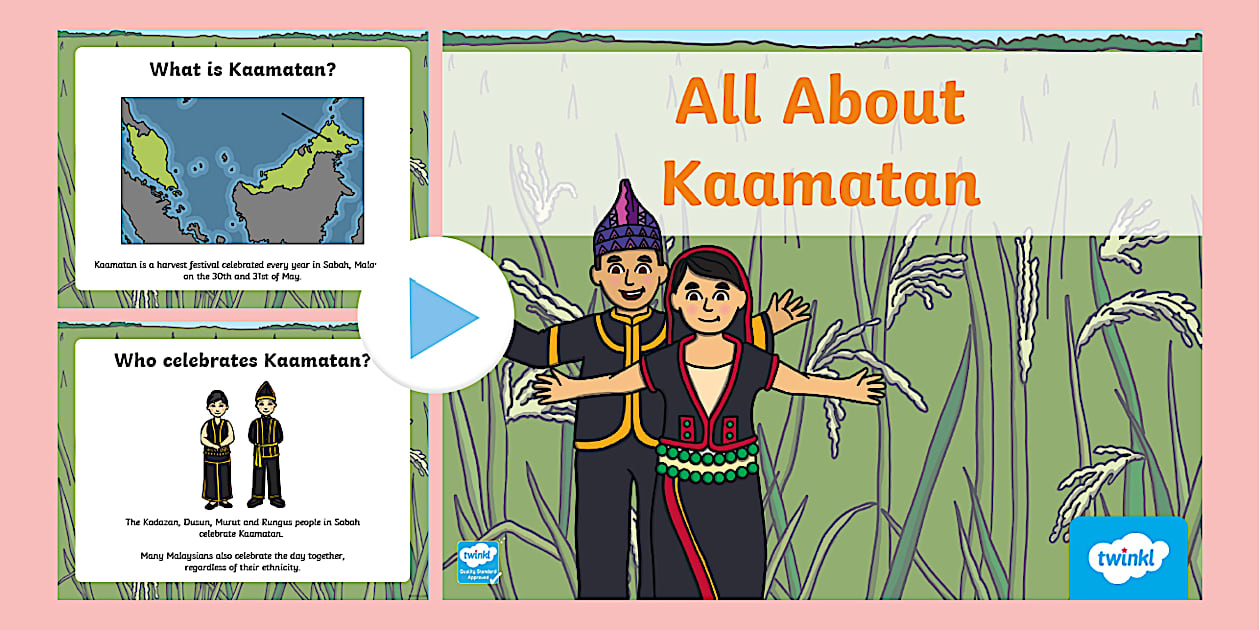 All About Kaamatan PowerPoint - Twinkl