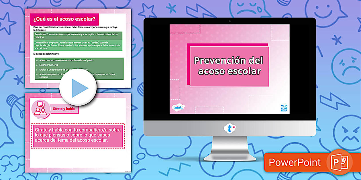 Presentación: Prevención del acoso escolar - Twinkl