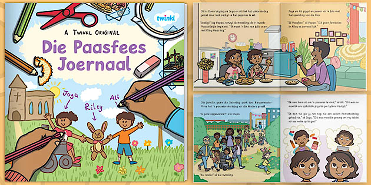 Die Paasfees Joernaal eBoek (teacher made) - Twinkl