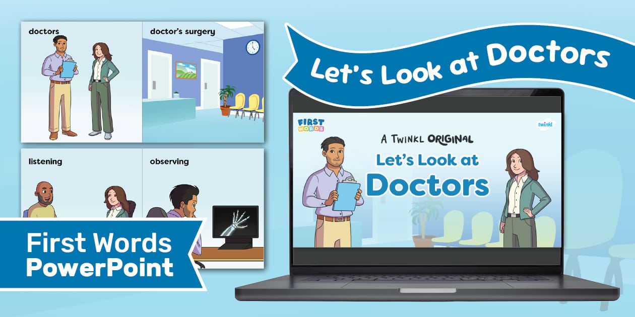 Let's Look at Doctors Book PowerPoint
