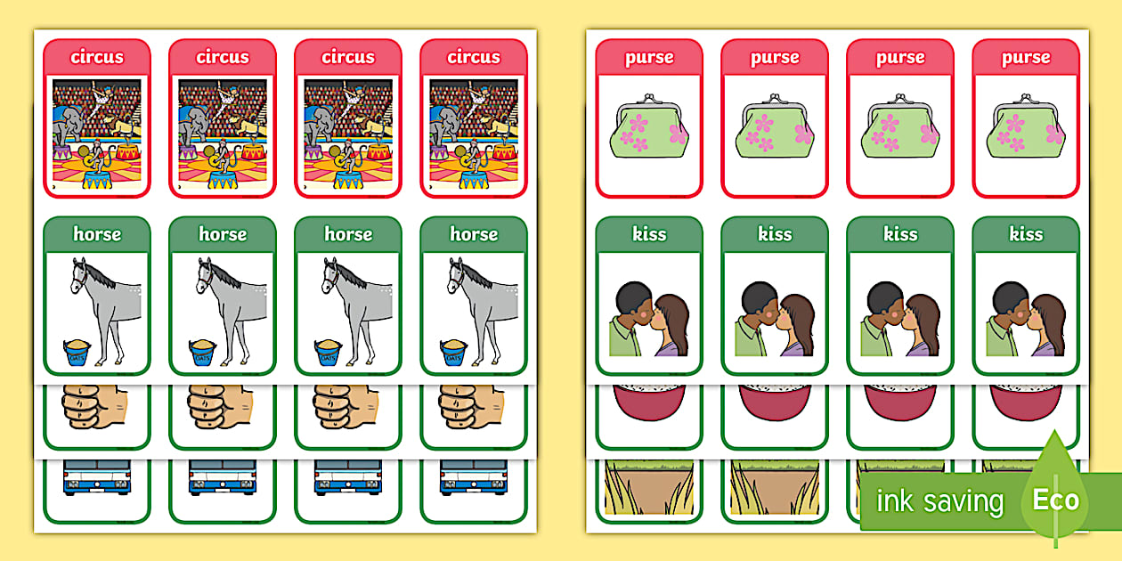 /s/ Final Sound Snap Card Game (Teacher-Made) - Twinkl