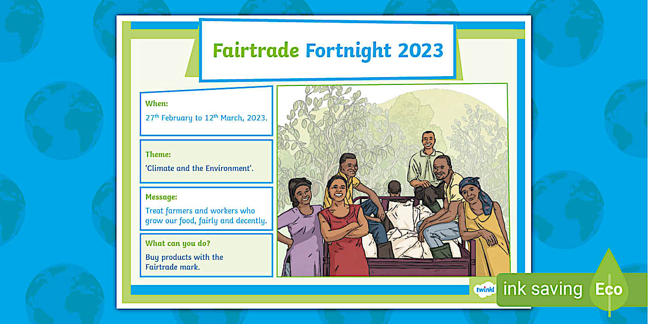 Fairtrade Display Poster | Fairtrade Resources | Twinkl